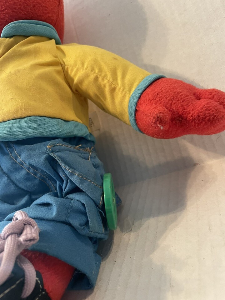 Talking Elmo Teach Me To Dress Zip Buckle Tie Fasten Button 2005 Fisher ...