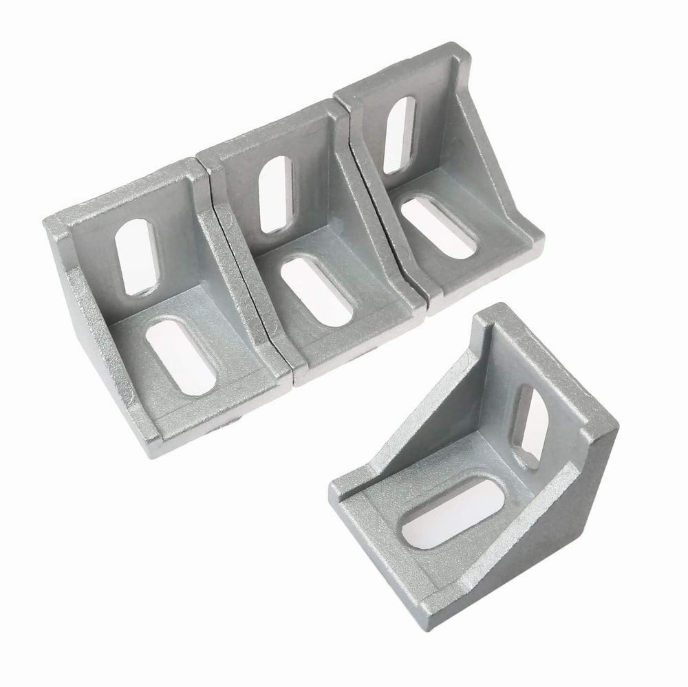 4040 Right Brace Aluminum Extrusion Profile L Shape T-slot Corner Angle ...