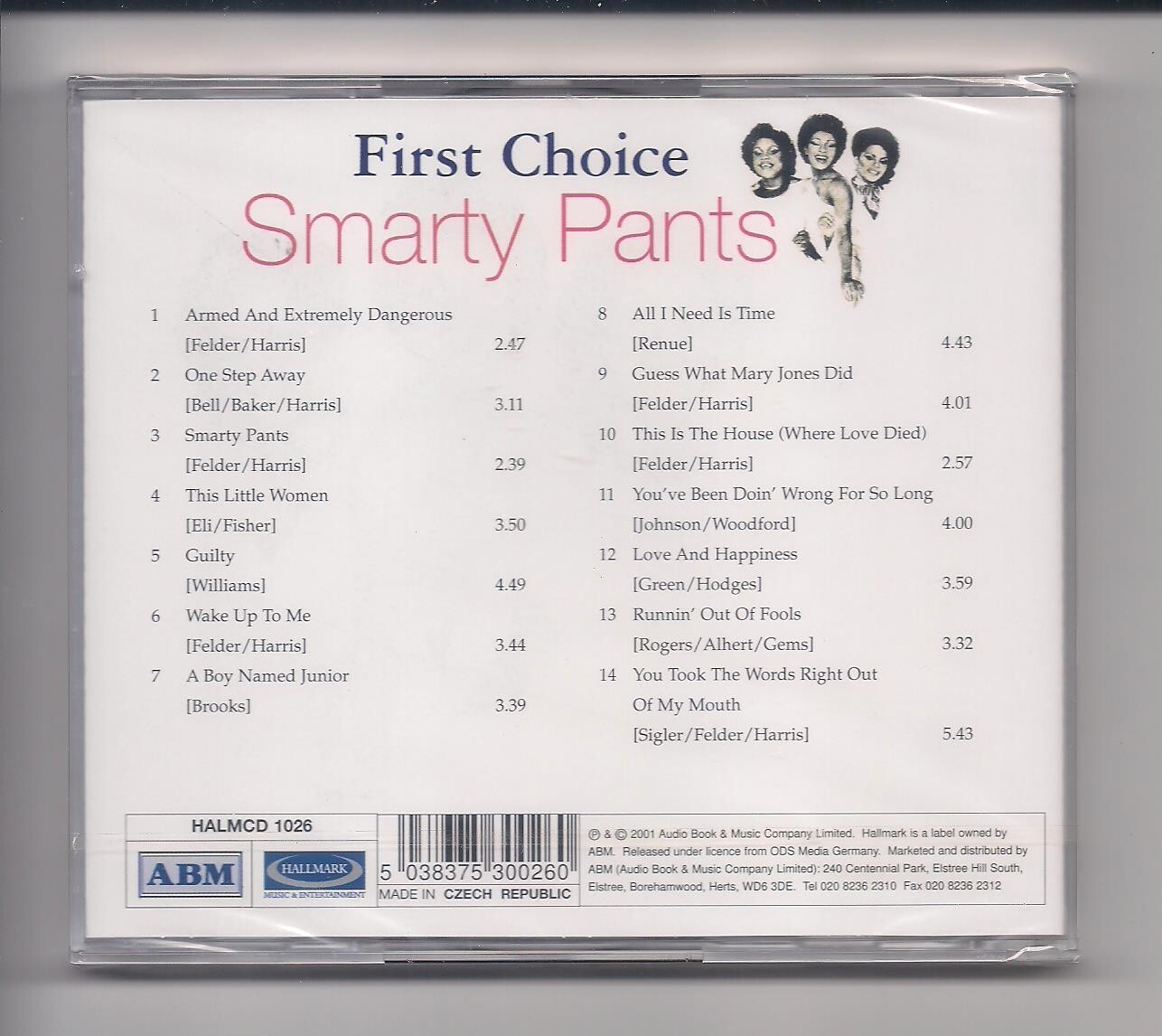 FIRST CHOICE - Smarty pants CD rare SEALED Import UK - Soul / Disco | eBay