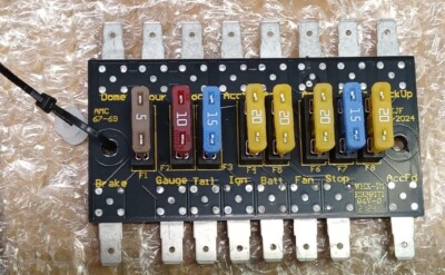 NEW AMC Direct Replacement Fuse Panels 1967~69, 1970~73, and 1974~77 | eBay