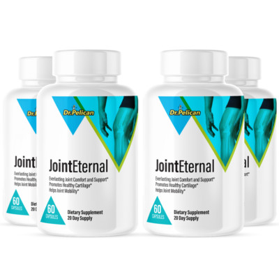 JointEternal- Joint & Cartilage Health Support- 4 Bottles- 240 Capsules ...