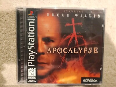 Apocalypse - Starring Bruce Willis - Playstation 1 (PS1, 1998) Complete ...