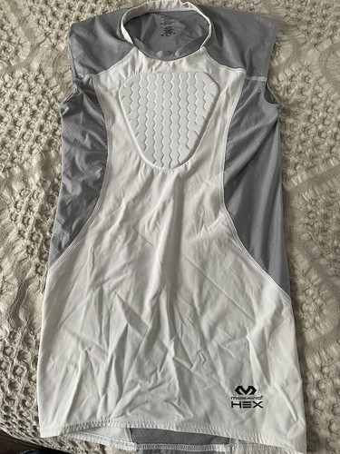 Mens McDavid Hexpad Heart Guard Chest Protector Baseball Shirt Adult ...