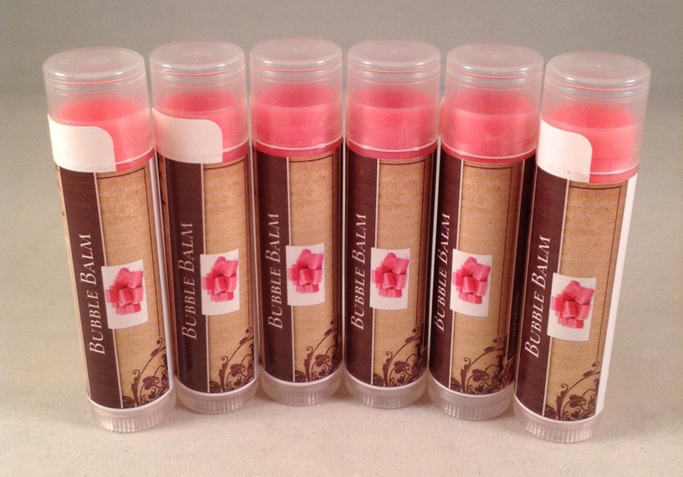 Lip Balm Bubble Balm Flavor Mango Chapstick Tube All Natural Vegetarian ...