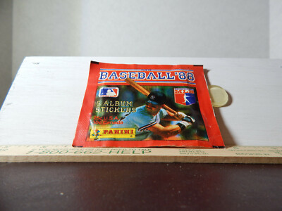 1988 Panini Baseball Sticker pack unopened | eBay