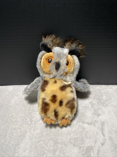 Ravensden Plush Owl Spotted Night Bird Realistic Stuffed Animal Toy Pet ...