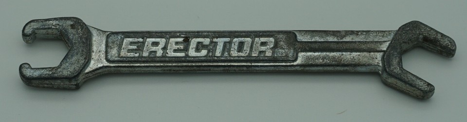 Erector Set Vintage Aluminum Wrench 3.5" length | eBay