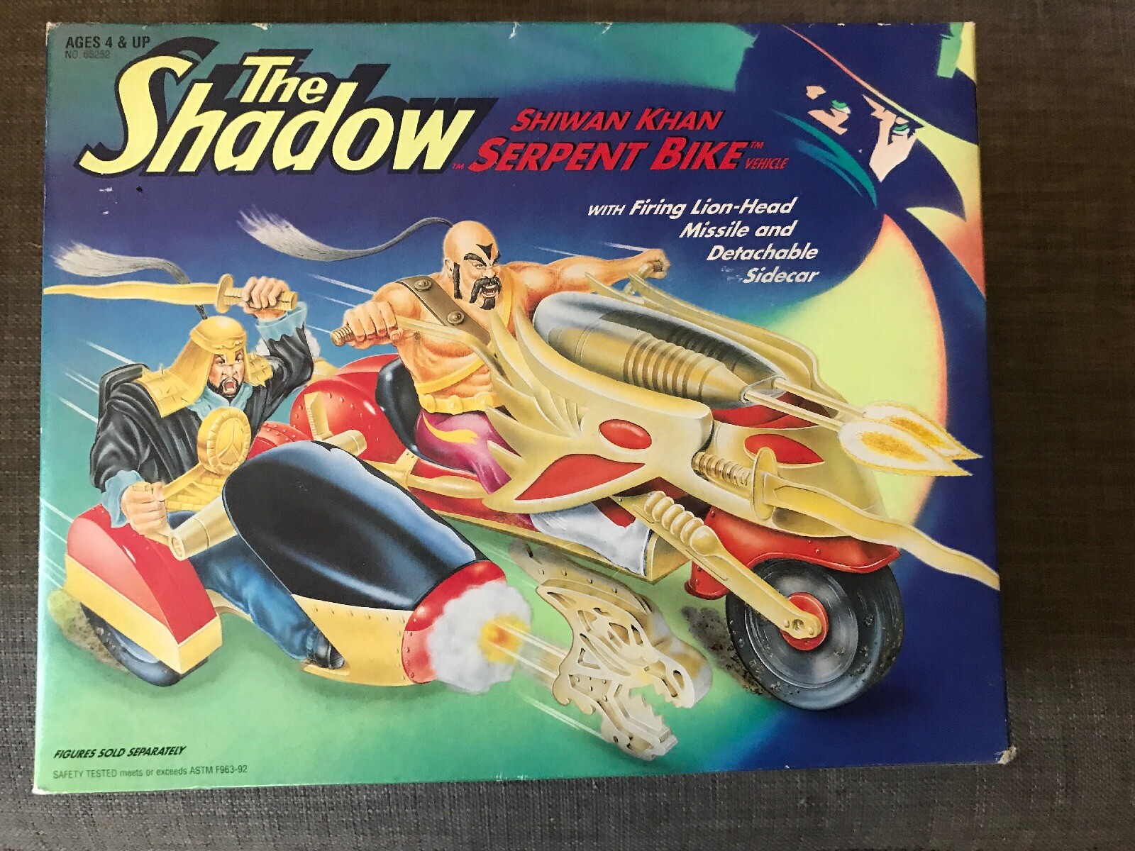 The Shadow Shiwan Khan Serpent Bike Vehicle, Kenner 1994 | eBay