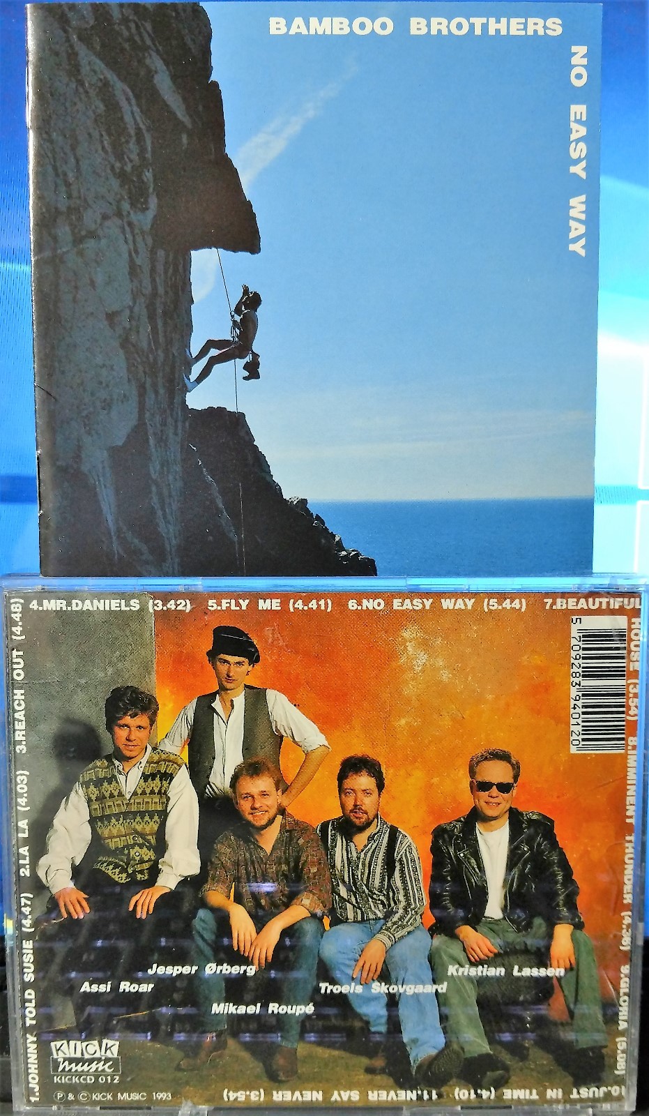 Bamboo Brothers - No Easy Way (CD, 1993, Kick Music, Scandinavian) RARE ...