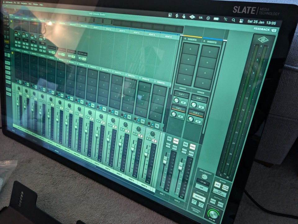 Slate Audio Raven MTZ 43 Inch Touch Screen DAW Controller Console | eBay UK