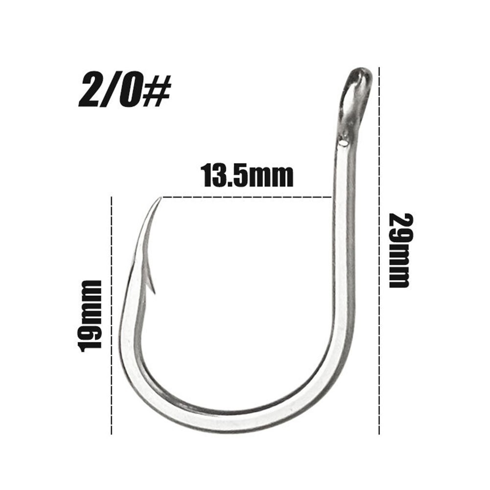 Durable 2pcs Fishing Hook Set Spinner Spoon Hook Sequins Stainless ...