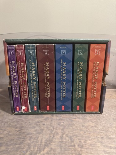 Harry Potter Complete Series Boxed Set Paperback Collection JK Rowling ...