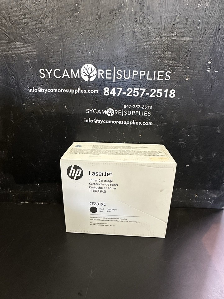 HP 81X CF281X CF281XC LaserJet High Yield M605/M606/MFP M630 QTY Sealed ...