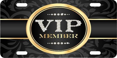 Personalized Car Tag License Plate - VIP MEMBER | eBay