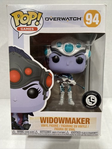 Funko Pop! Vinyl: Overwatch - Widowmaker - Loot Crate (Exclusive) #94 ...