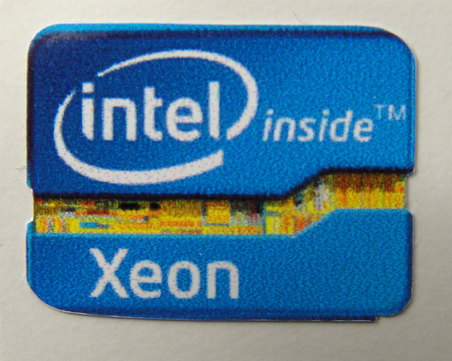 Intel inside Xeon Sticker Logo for laptop desktop PC | eBay