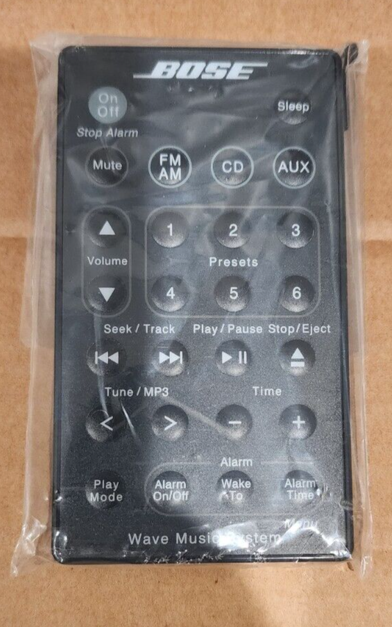 Bose Wave Music System Remote Control for AWRCC1 AWRCC2 Radio/CD Black ...