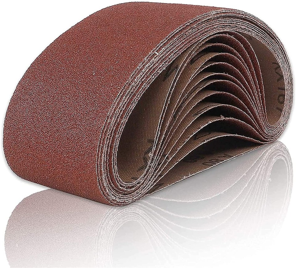 3x21 in Aluminum Oxide Belt Sander 75x533mm Premium Sanding Belts 40 ...