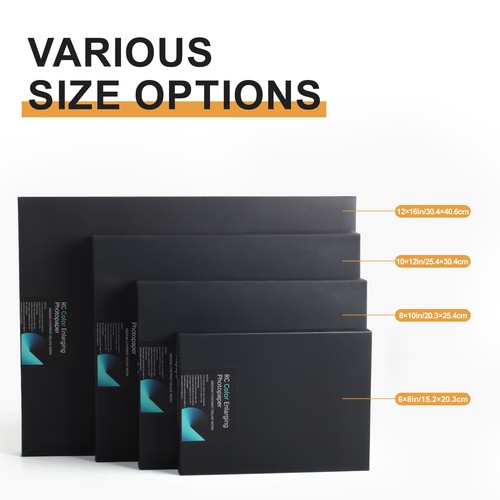 Glossy /Matte RC Color Darkroom Enlarging Photo Paper 6x8 8x10'' 10x12 ...