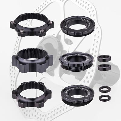 Bike Center Lock Adapter Convert to 6-Bolt Rotor Disc Brake Boost Hub ...