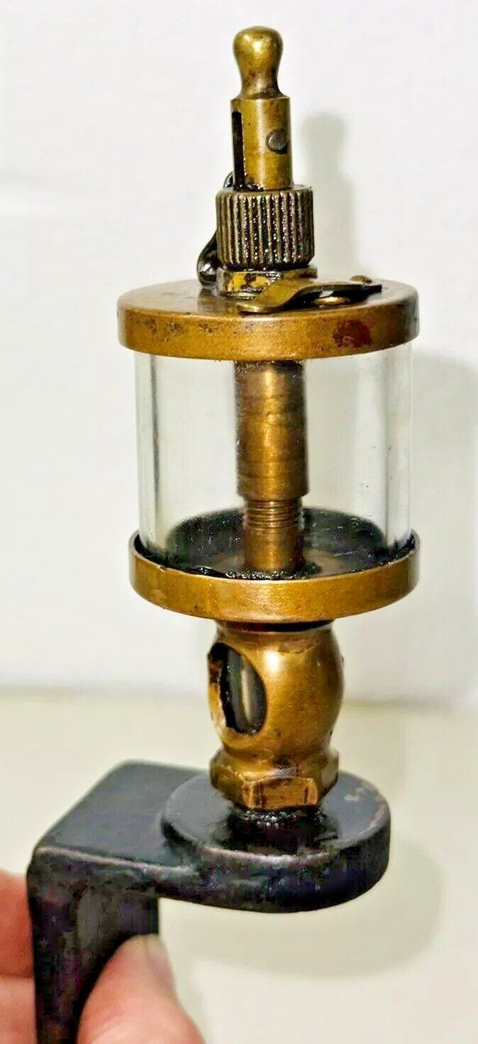 ESSEX No. 1 Brass Oiler for Hit Miss Old Gas Engine Antique | eBay