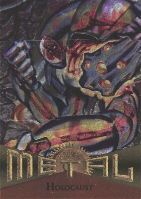 HOLOCAUST / Marvel Metal (1995 Fleer Corp.) BASE Trading Card #5 | eBay