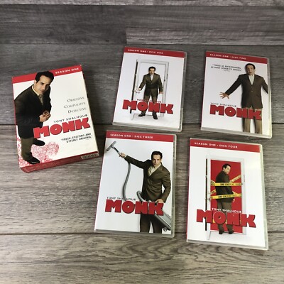 Monk - Season One DVDs Tony Shalhoub 25192304828| eBay