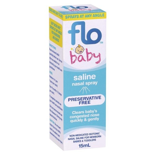FLO Baby Spray Saline + Nasal 15ml | eBay