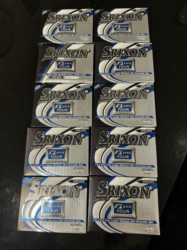 Srixon Q Star Tour Softer Feel Ten Dozen Cover Pure White New Box | eBay