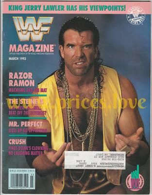 WWF Wrestling Magazine March 1993 Razor Ramon Steiner Brothers Mr ...
