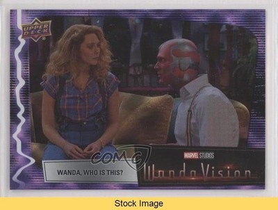 2022 Marvel Studios' WandaVision Purple Spell Wanda Maximoff Vision #46 ...