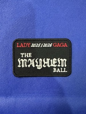 Lady Gaga Official Patch Embroidery Patch The Mayhem Patch 2025 Tour Patch New | eBay