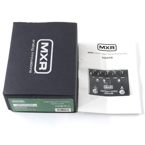 MXR M292 Carbon Copy Deluxe Analog Delay Pedal Used | eBay