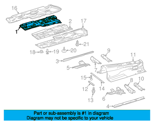 Mercedes-Benz E-Klasse W212 Bodenblech vorne rechts A2126100460 | eBay.de