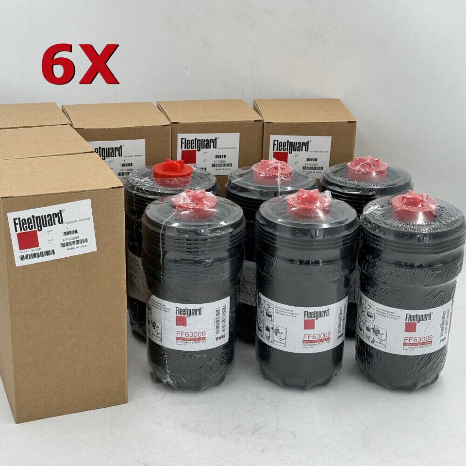6Pcs Fuel Filter FF63009 Replaces Engine Part 5303743 FF63054NN NEW | eBay