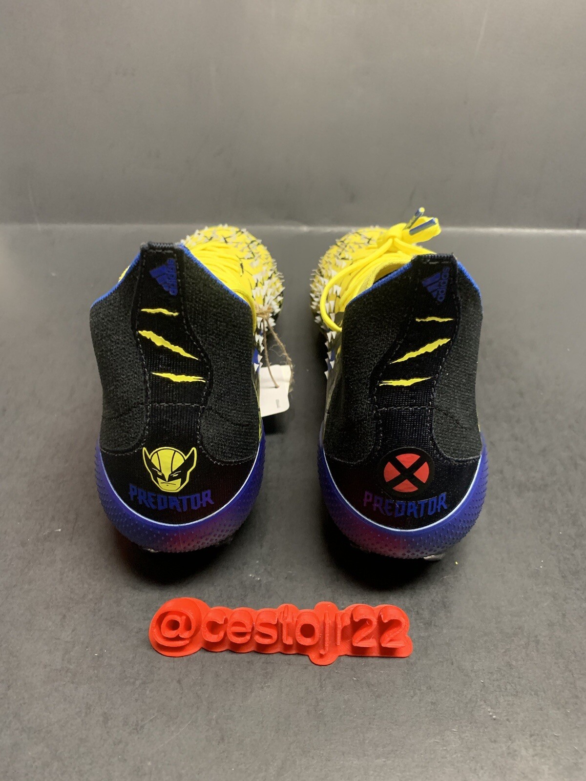 ADIDAS PREDATOR FREAK .1 F X MARVEL WOLVERINE [FY1119] FG SOCCER CLEATS ...