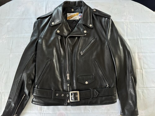 Schott PERFECTO 118 Made In USA Size 42 REG Motorcycle Jacket New with ...