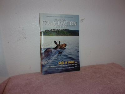 MINNESOTA CONSERVATION VOLUNTEER MAGAZINE."RIVER MONSTER. JULY /AUGUST ...