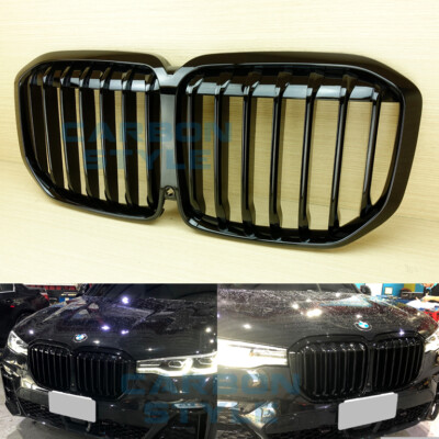 Shiny Black Front Grille ABS Fit BMW X7 G07 5-door SUV 2019-2022 | eBay