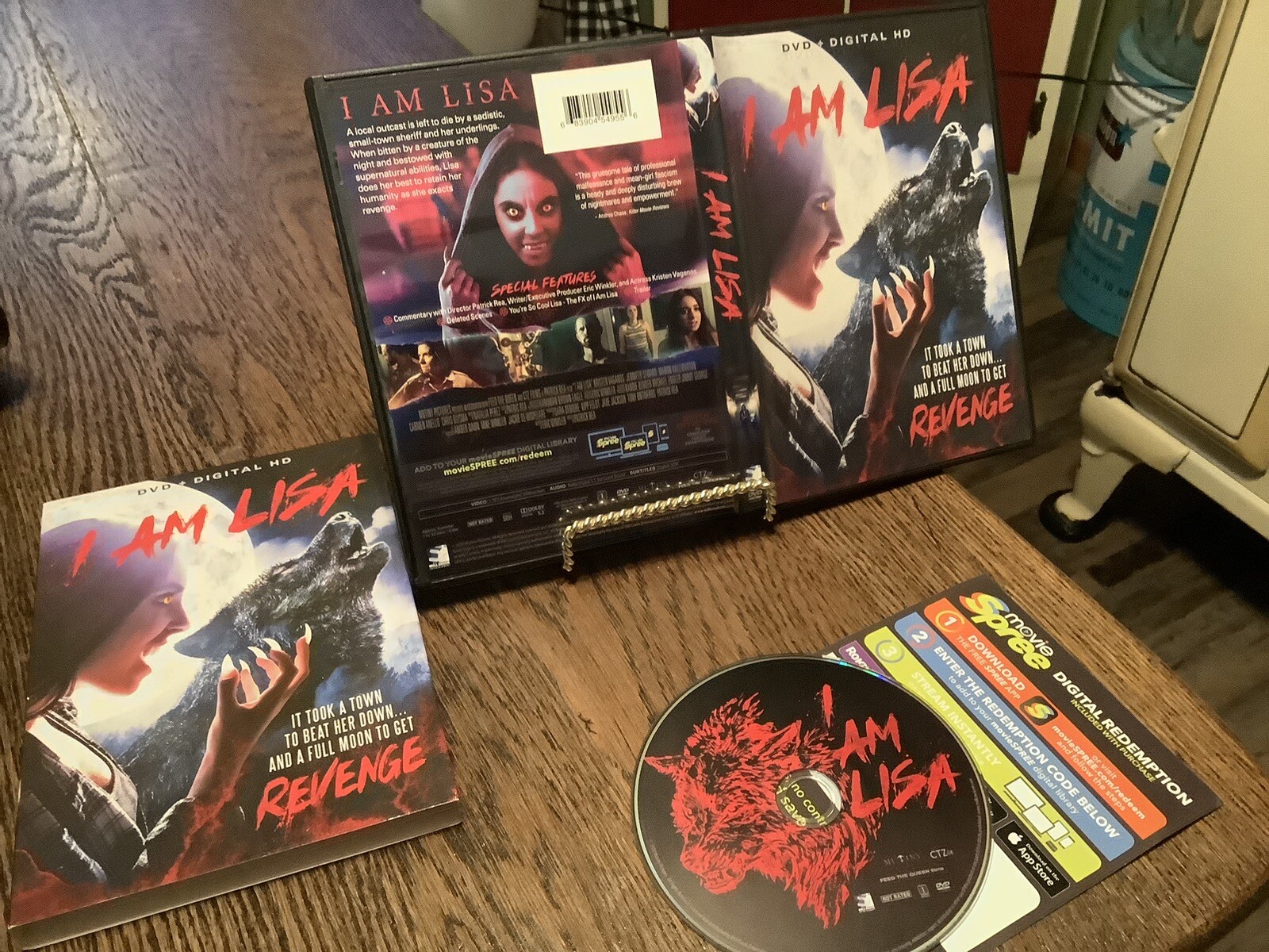 I am Lisa Used DVD 2020 Horror Terror Werewolf Slipcover Free USA ...