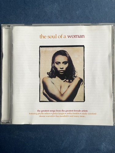 The Soul Of A Woman Used 20 Track Compilation Cd R+B 60s 70s 80s 90s ...