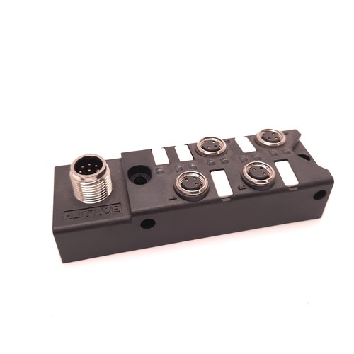 Balluff BPI00A7 Distribution Box, 10-30VDC PNP M12 8 Pin M, M8 x 4 ...
