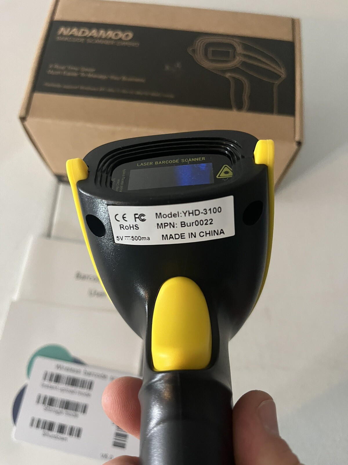 Nadamoo YHD-3100 Barcode Scanner Bur0022 - Open Box - for sale online ...