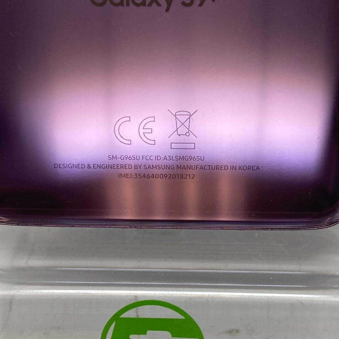 Factory Unlocked Samsung Galaxy S9 Plus 6GB RAM 256GB SM-G965U Purple