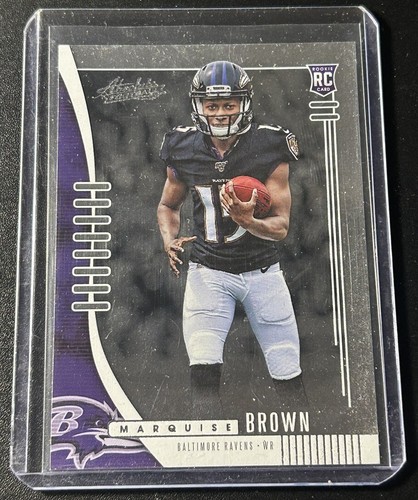 Marquise Brown 2019 Panini Absolute Rookie Card #127 Ravens NFL RC | eBay