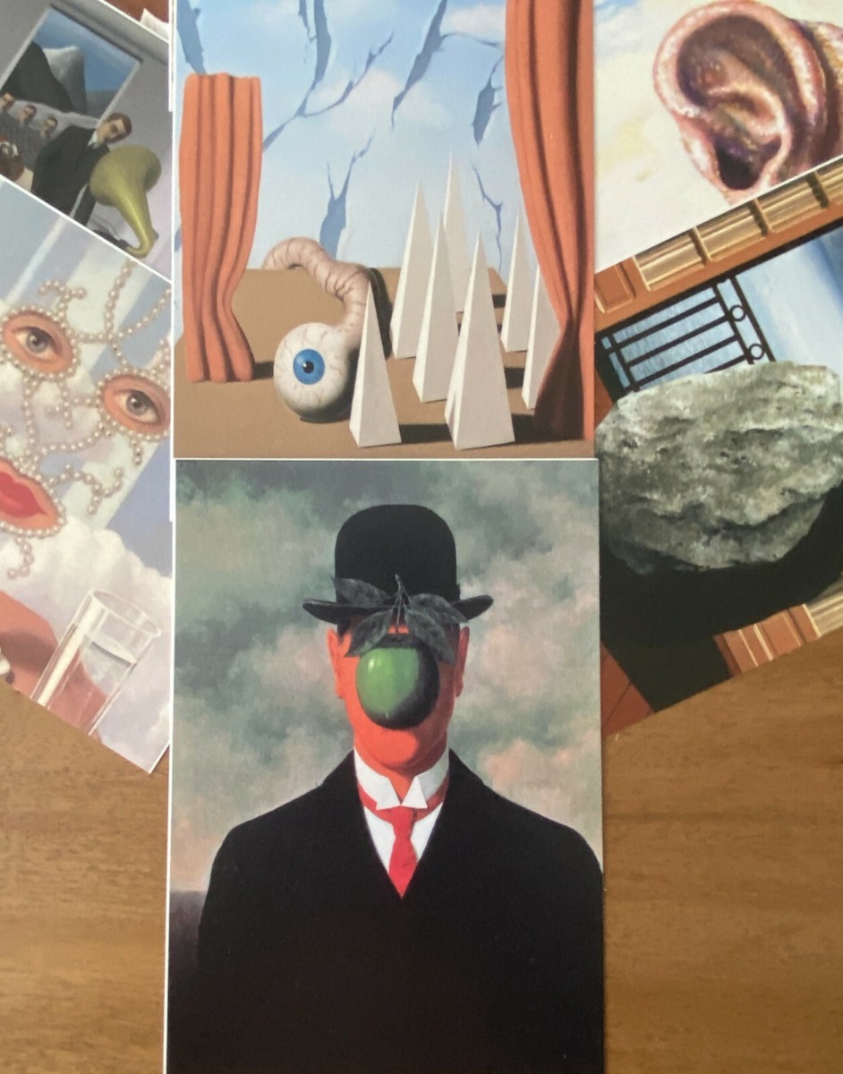 Rene Magritte The Postcard 1960 Painting The Postcard