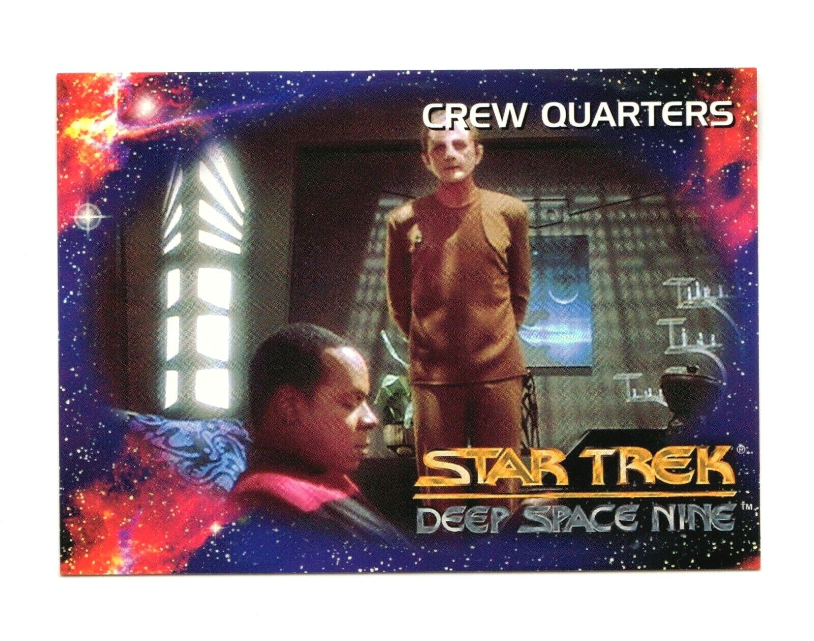 1993 SkyBox Star Trek DS9 Trading Card #56 - Crew Quarters | eBay