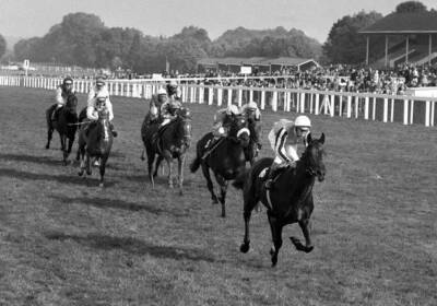 Lestor Piggott seen decisively in the lead and about to win th- 1972 ...