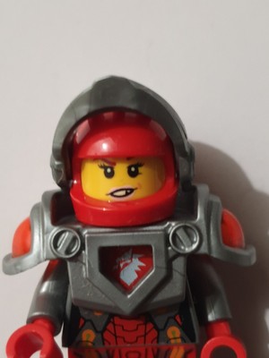 LEGO Nexo Knights Minifigure Macy Halbert Silver Armor (nex016) 70323 ...