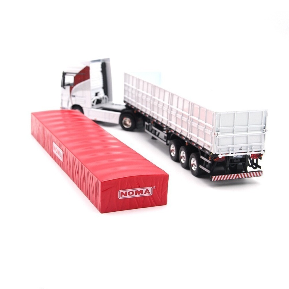1/50 Mercedes Benz Container Truck Trailer NOMA Brazil Diecast Car ...